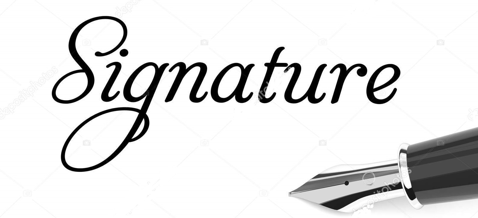 Rendez votre signature infalsifiable!